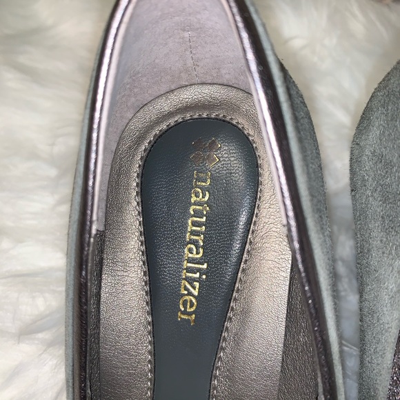 Naturalizer | Shoes | Naturalizer Grey Classic Comfort Heel Size 7 ...